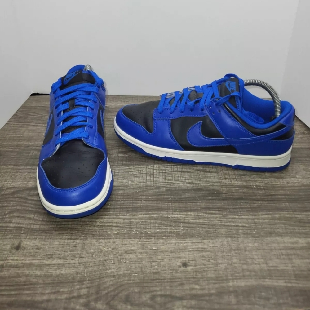 Nike Dunk Low Retro Hyper Cobalt Blue Black Dd1391-00… - Gem